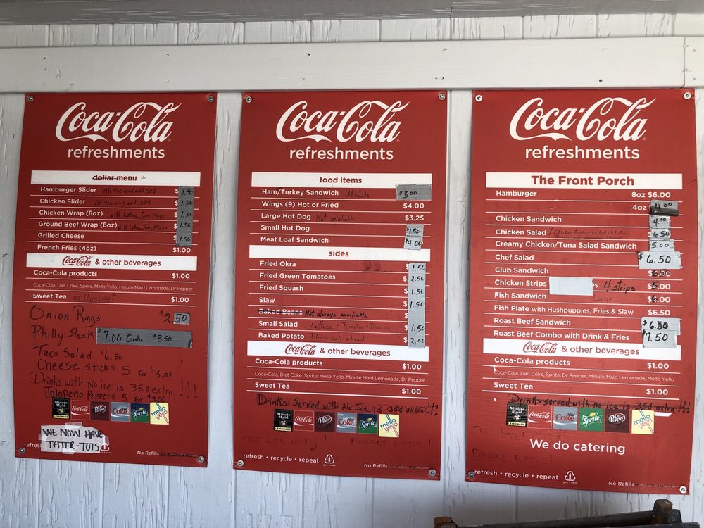 BOEHNER’S FRONT PORCH - Updated August 2025 - 260 Milledgeville Hwy ...