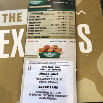 WINGSTOP - 31 Photos & 18 Reviews - 350 Promenade Way, Sugar Land ...