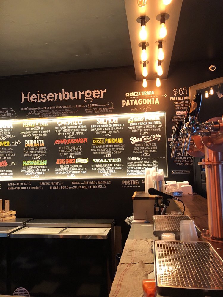 HEISENBURGER BURGER LAB - Vicente López 2180, Buenos Aires, Argentina ...