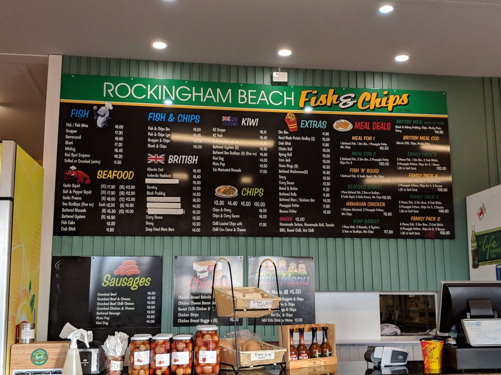 ROCKINGHAM BEACH SEAFOOD TAKE-AWAY - Updated July 2025 - 5 Rockingham ...