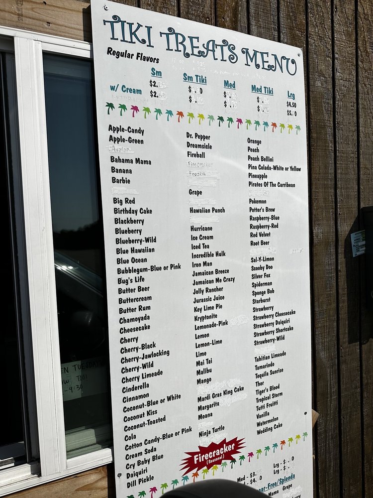 TIKI TREATS SHAVED ICE - Updated October 2025 - 14 Photos & 13 Reviews ...