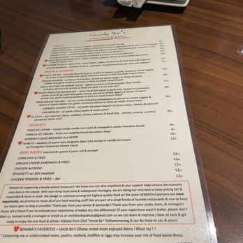 UNCLE BO’S PUPU BAR & GRILL - 3382 Photos & 2047 Reviews - 559 Kapahulu ...