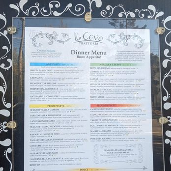 IL COVO TRATTORIA - Updated August 2024 - 171 Photos & 180 Reviews ...