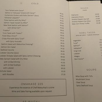 NOBU DOWNTOWN Updated February 2025 1917 Photos 670 Reviews 195 Broadway New York New York Japanese Restaurant Reviews Phone Number Menu Yelp