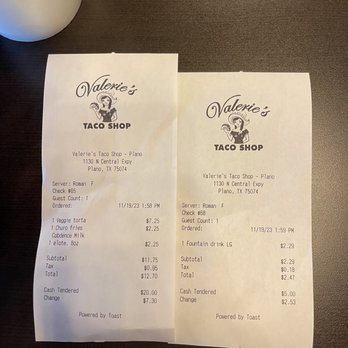 VALERIE’S TACO SHOP - 216 Photos & 260 Reviews - 1130 N Central Expy ...