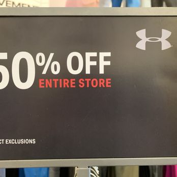 UNDER ARMOUR FACTORY HOUSE Updated February 2025 22 Reviews 3939 IH 35 S San Marcos Texas Outlet Stores Phone Number Yelp