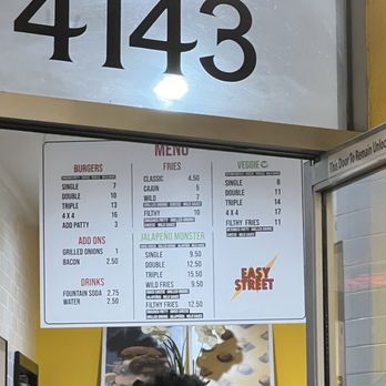 EASY STREET BURGERS - Updated July 2024 - 951 Photos & 818 Reviews ...
