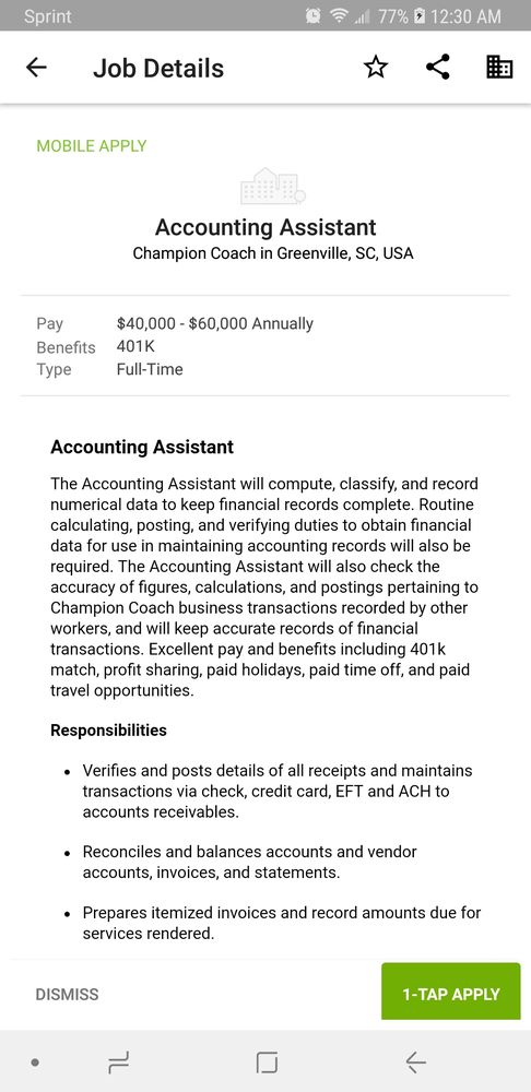 CHAMPION COACH - 145 Ben Hamby Ln, Greenville, South Carolina - Travel ...