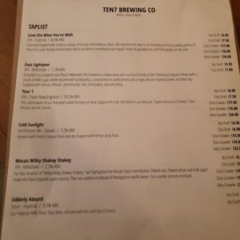 TEN7 BREWING - Updated December 2025 - 68 Photos & 33 Reviews - 510 ...