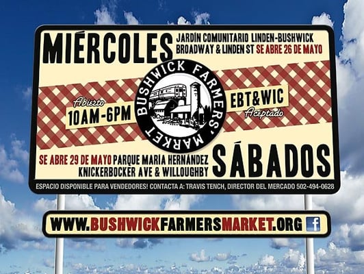 BUSHWICK FARMERS’ MARKET - Updated December 2025 - cor. Broadway ...
