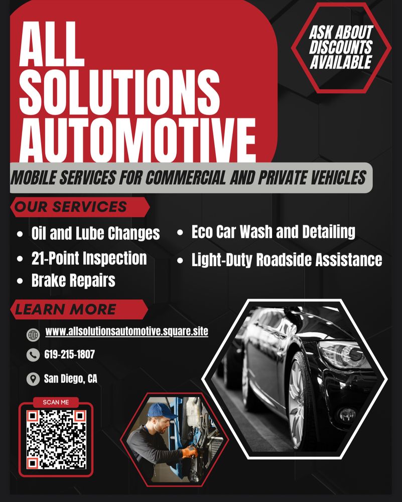 ALL SOLUTIONS AUTOMOTIVE - Updated December 2025 - San Diego ...