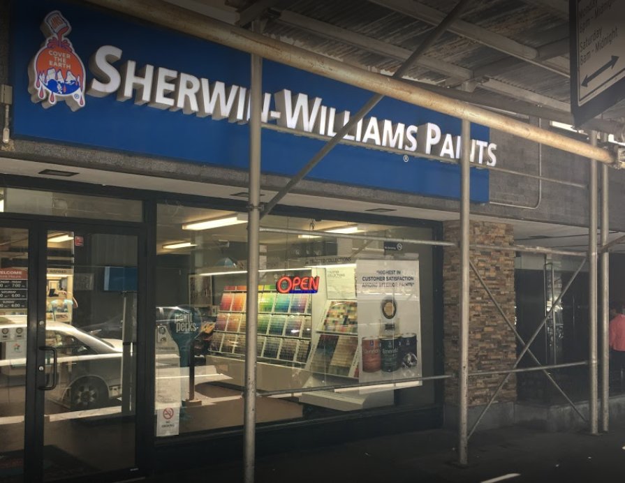 SHERWIN-WILLIAMS PAINT STORE - 155 E 55th St Frnt 3, New York, New York ...