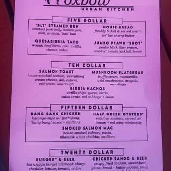 OXBOW URBAN KITCHEN - Updated December 2025 - 207 Photos & 216 Reviews ...