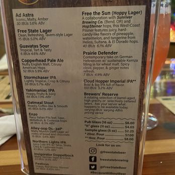 FREE STATE BREWING COMPANY - Updated May 2024 - 536 Photos & 790 ...