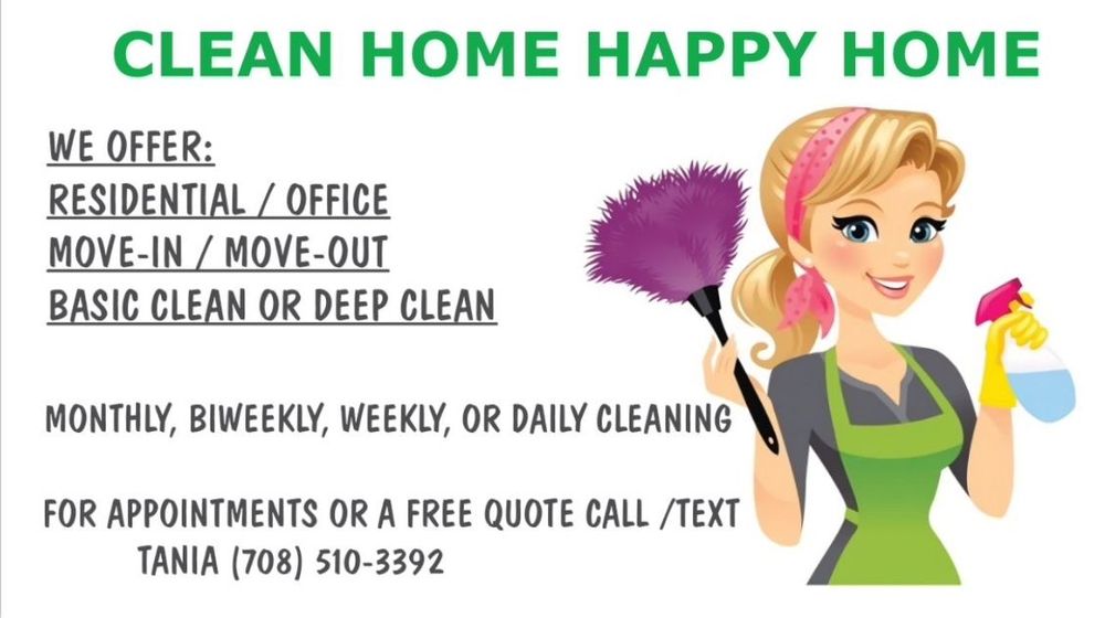 CLEAN HOME HAPPY HOME - Updated September 2024 - Lyons, Illinois - Home ...