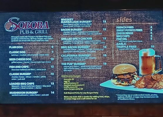 SOBOBA PUB & GRILL - Updated December 2025 - 15 Photos & 14 Reviews ...