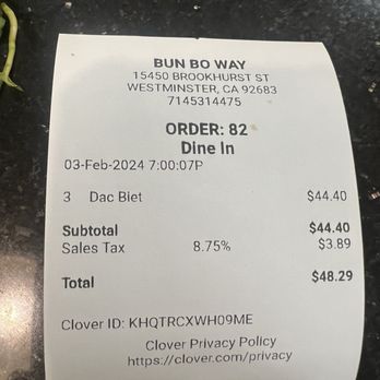 BUN BO WAY - Updated September 2025 - 332 Photos & 300 Reviews - 15450 ...