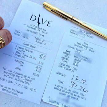 DIVE - Updated November 2025 - 113 Photos & 66 Reviews - 1417 Orange ...
