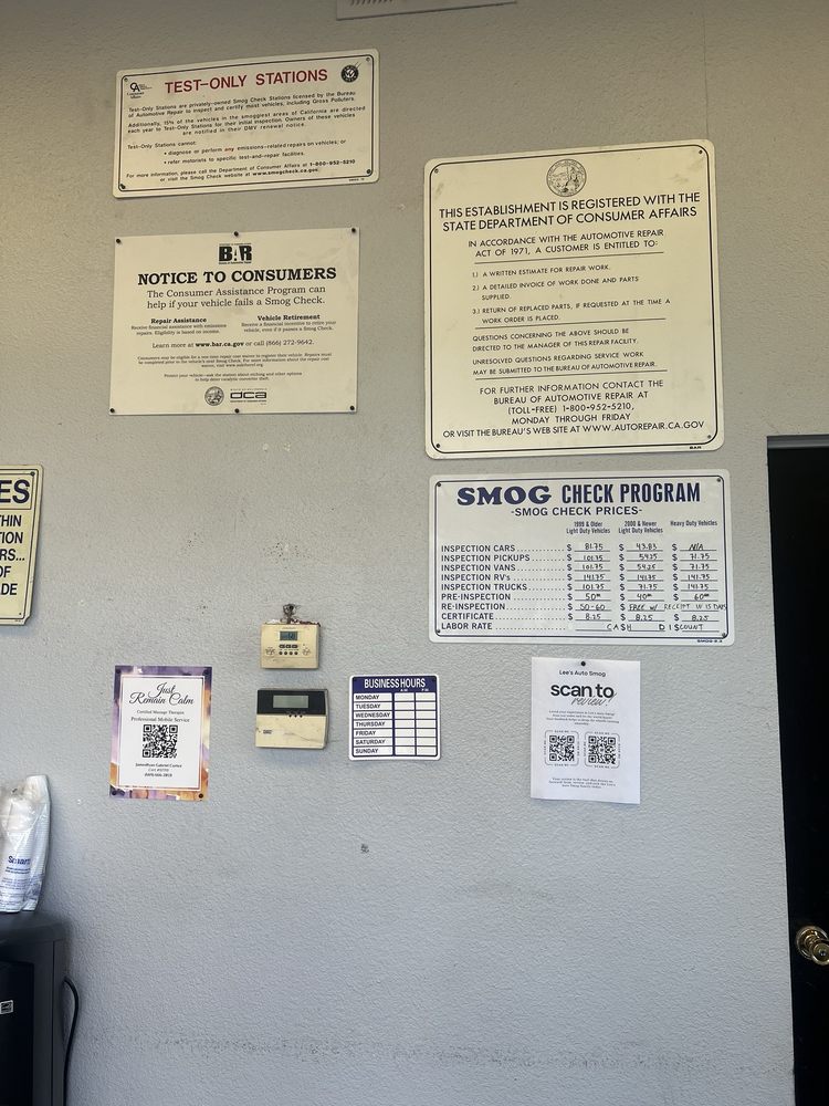 LEE’S AUTO SMOG - Updated January 2026 - 33 Photos & 65 Reviews - 7691 ...