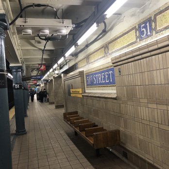 MTA - 51ST STREET SUBWAY STATION - 6 - Updated December 2025 - 34 ...