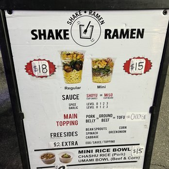 SHAKE RAMEN - Updated September 2024 - 105 Photos & 168 Reviews - 14311 ...
