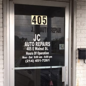 JC AUTO REPAIRS - Updated October 2025 - 405 E Walnut St, Garland ...