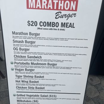 MARATHON BURGER - Updated February 2025 - 27 Photos & 24 Reviews - 7507 ...