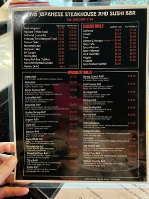 OJIYA JAPANESE STEAKHOUSE AND SUSHI BAR near you at 2477 Forest Ave ...