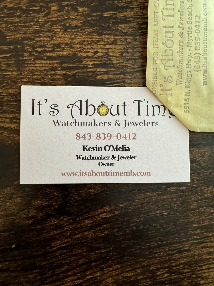 ITS ABOUT TIME WATCHMAKERS & JEWELERS - Updated January 2026 - 42 ...