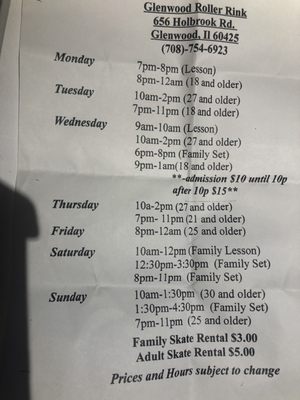 GLENWOOD ROLLER RINK - Updated June 2024 - 12 Photos & 20 Reviews - 656 ...