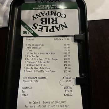 NAPLES RIB COMPANY - Updated October 2024 - 1067 Photos & 1226 Reviews ...