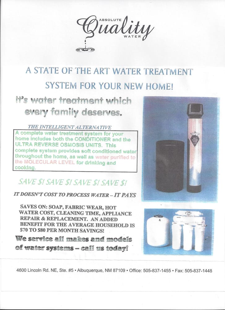 ABSOLUTE QUALITY WATER - Updated May 2026 - 4600 Lincoln Rd NE ...
