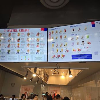 T SWIRL CREPE - Updated December 2025 - 62 Photos & 14 Reviews - 1900 W ...