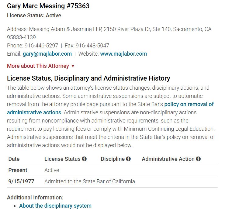 MESSING ADAM JASMINE & SHORE - Updated June 2025 - 2150 River Plaza Dr ...