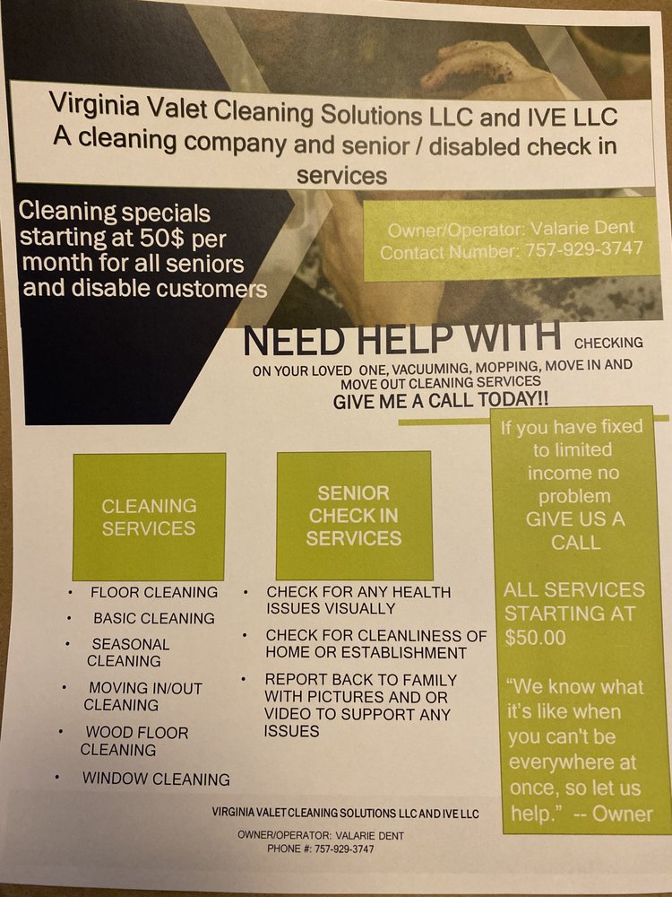 VIRGINIA VALET CLEANING SOLUTIONS AND IVE - Virginia Beach, Virginia ...