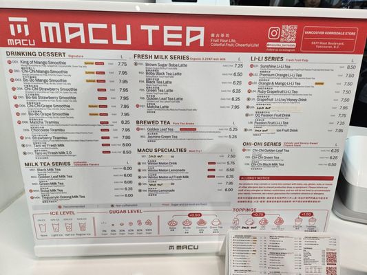 MACU TEA KERRISDALE - Updated October 2025 - 5971 West Boulevard ...