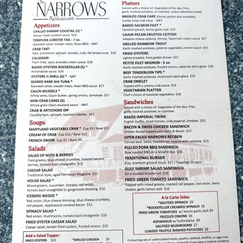 THE NARROWS RESTAURANT - Updated June 2024 - 402 Photos & 299 Reviews ...