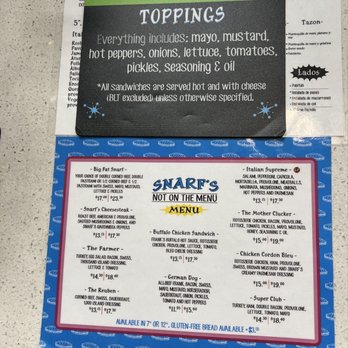SNARF’S SANDWICHES - Updated July 2025 - 67 Photos & 30 Reviews - 1901 ...