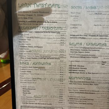 LATIN TWIST CAFE - Updated December 2025 - 160 Photos & 213 Reviews ...