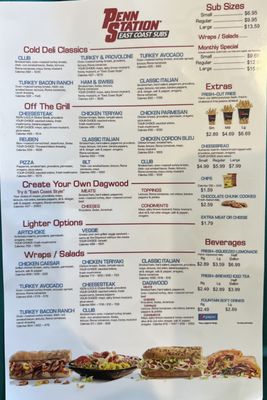 PENN STATION EAST COAST SUBS - DALLAS - Updated November 2025 - 701 W ...