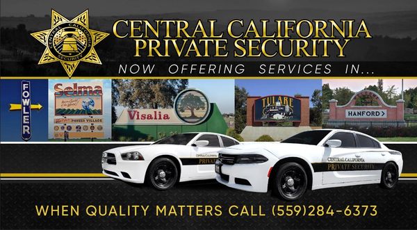 CENTRAL CALIFORNIA PRIVATE SECURITY - Updated October 2025 - 1401 ...