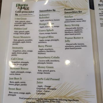 PLANTS AND JUICE BAR - Updated March 2025 - 101 Photos & 60 Reviews ...