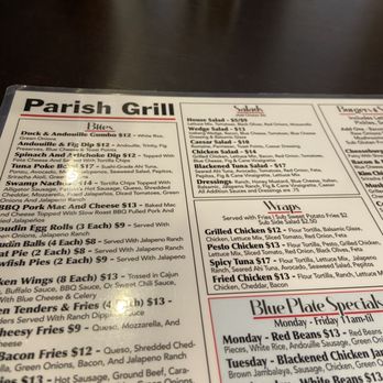 PARISH GRILL - Updated April 2025 - 62 Photos & 74 Reviews - 4650 W ...