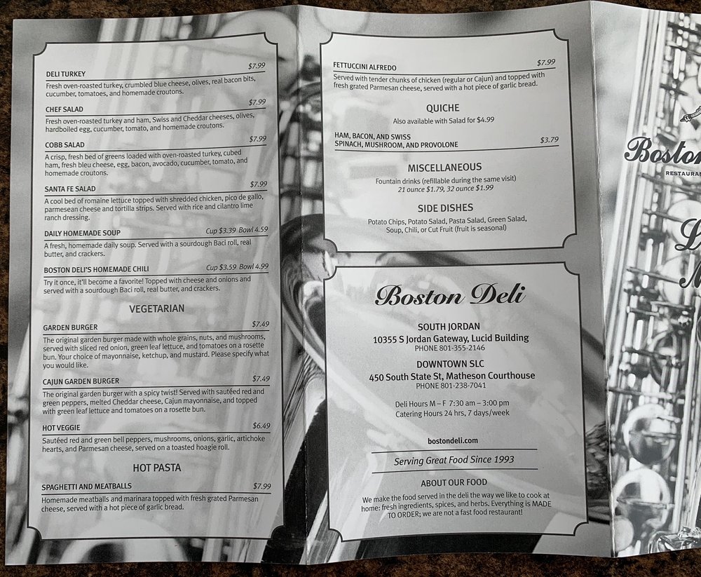 BOSTON DELI - SOUTH JORDAN - Updated December 2025 - 11 Photos - 10355 ...