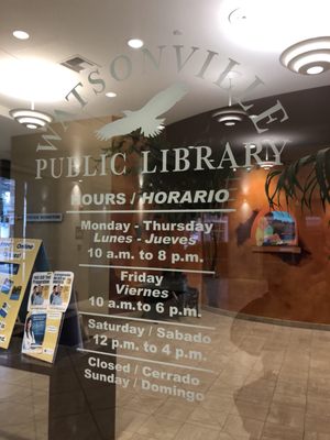 WATSONVILLE PUBLIC LIBRARY - Updated December 2025 - 12 Photos & 13 ...