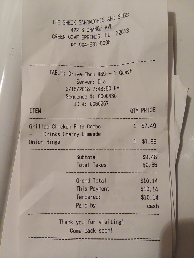 The Sheik Sandwiches and Subs - 2019 All You Need to Know BEFORE You Go ...