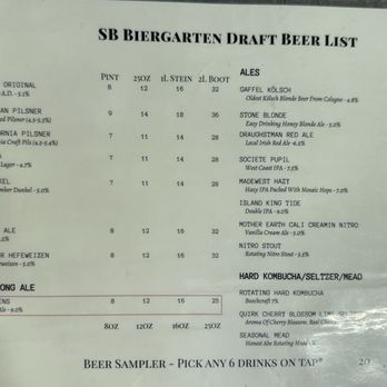 BIERGARTEN - Updated April 2025 - 399 Photos & 234 Reviews - 11 Anacapa ...