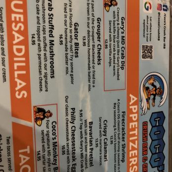 COCO’S CRUSH BAR AND GRILL - Updated March 2025 - 67 Photos & 67 ...
