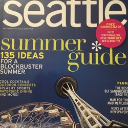 SEATTLE MAGAZINE - 1417 4th Ave, Seattle, Washington - Print Media ...