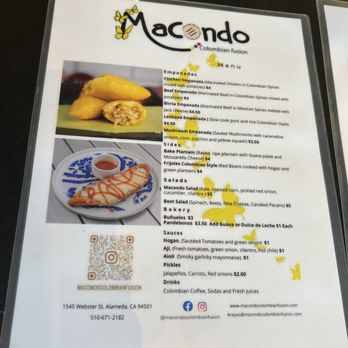 MACONDO COLOMBIAN FUSION - Updated March 2025 - 149 Photos & 77 Reviews ...